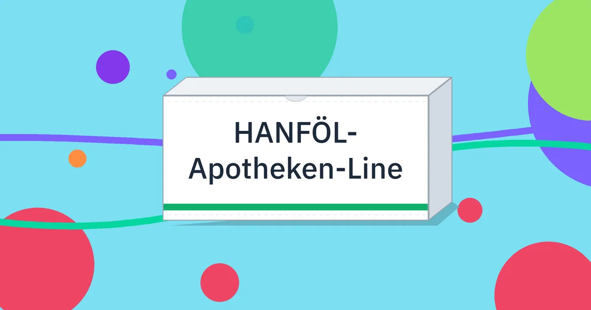 Symbolbild: Packung mit der Aufschrift HANFÖL-Apotheken-Line (PZN 04646992) – Verfügbarkeit und Bezug in Apotheken in Frankfurt am Main
