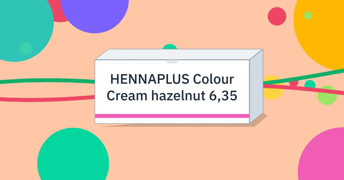 Symbolbild: Packung mit der Aufschrift HENNAPLUS Colour Cream hazelnut 6,35 (PZN 00099197) – Verfügbarkeit und Bezug in Apotheken in Frankfurt am Main