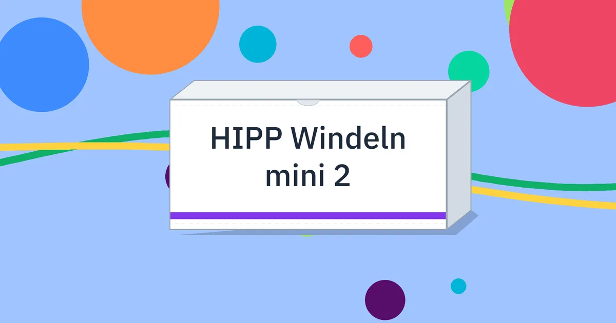 Symbolbild: Packung mit der Aufschrift HIPP Windeln mini 2 (PZN 19658268) – Verfügbarkeit und Bezug in Apotheken in Frankfurt am Main