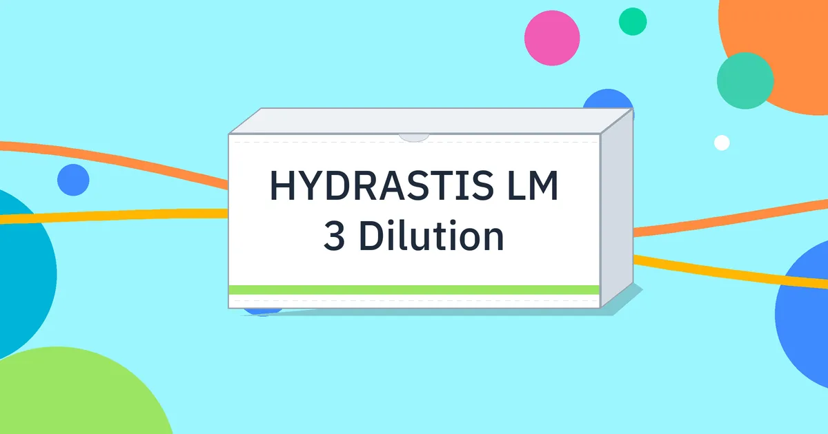 Symbolbild: Packung mit der Aufschrift HYDRASTIS LM 3 Dilution (PZN 12890051) – Verfügbarkeit und Bezug in Apotheken in Frankfurt am Main