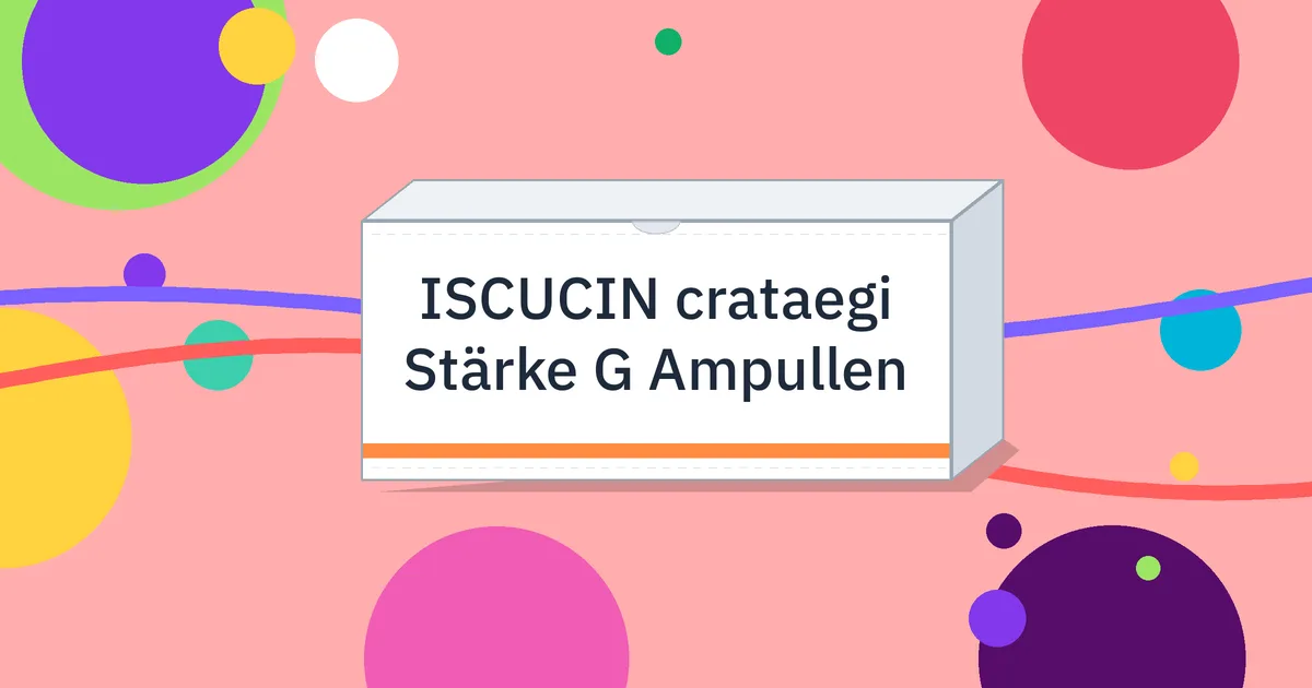 Symbolbild: Packung mit der Aufschrift ISCUCIN crataegi Stärke G Ampullen (PZN 03083334) – Verfügbarkeit und Bezug in Apotheken in Frankfurt am Main
