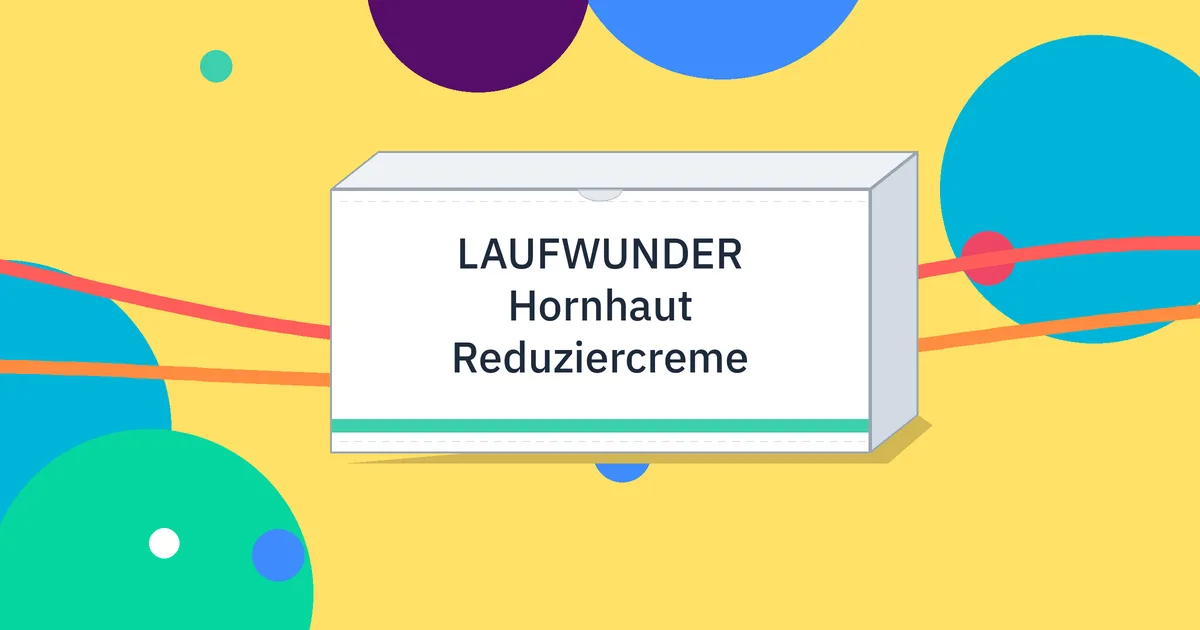 Symbolbild: Packung mit der Aufschrift LAUFWUNDER Hornhaut Reduziercreme (PZN 00817994) – Verfügbarkeit und Bezug in Apotheken in Frankfurt am Main