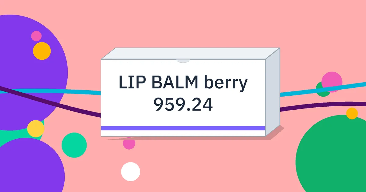 Symbolbild: Packung mit der Aufschrift LIP BALM berry 959.24 (PZN 16731757) – Verfügbarkeit und Bezug in Apotheken in Frankfurt am Main