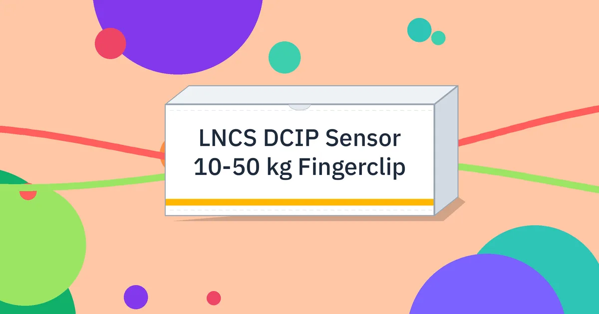 Symbolbild: Packung mit der Aufschrift LNCS DCIP Sensor 10-50 kg Fingerclip (PZN 04776720) – Verfügbarkeit und Bezug in Apotheken in Frankfurt am Main