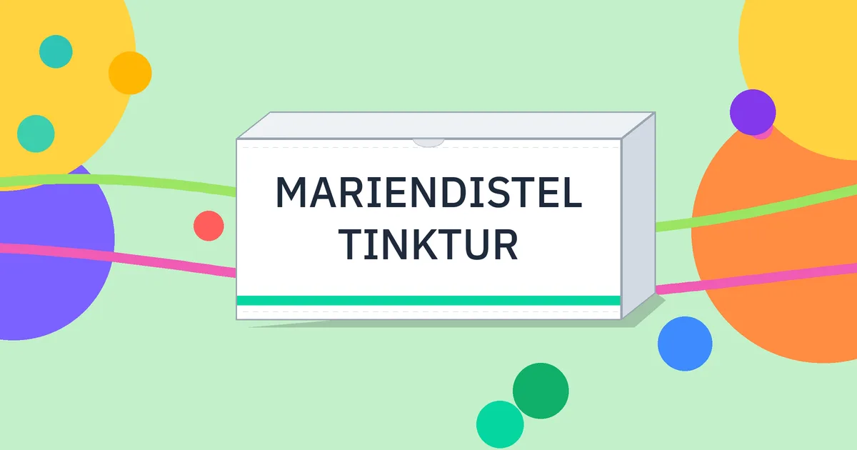 Symbolbild: Packung mit der Aufschrift MARIENDISTEL TINKTUR (PZN 18880208) – Verfügbarkeit und Bezug in Apotheken in Frankfurt am Main