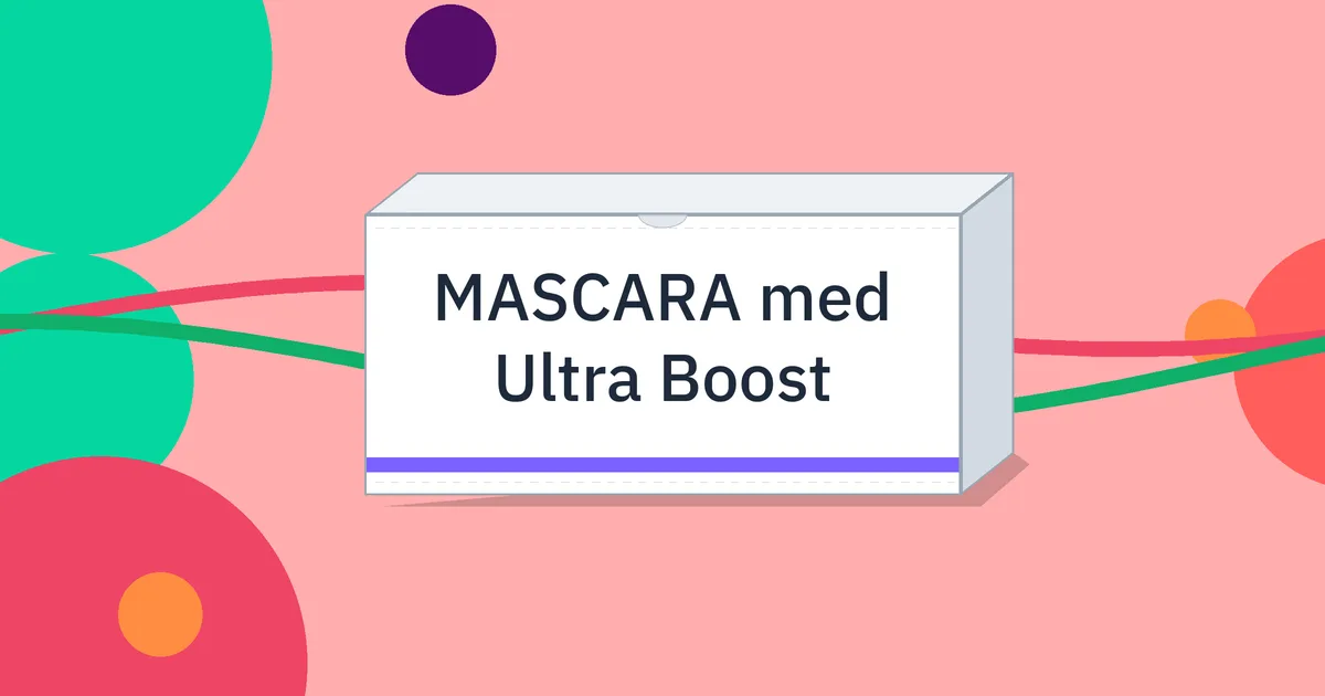 Symbolbild: Packung mit der Aufschrift MASCARA med Ultra Boost (PZN 14160799) – Verfügbarkeit und Bezug in Apotheken in Frankfurt am Main