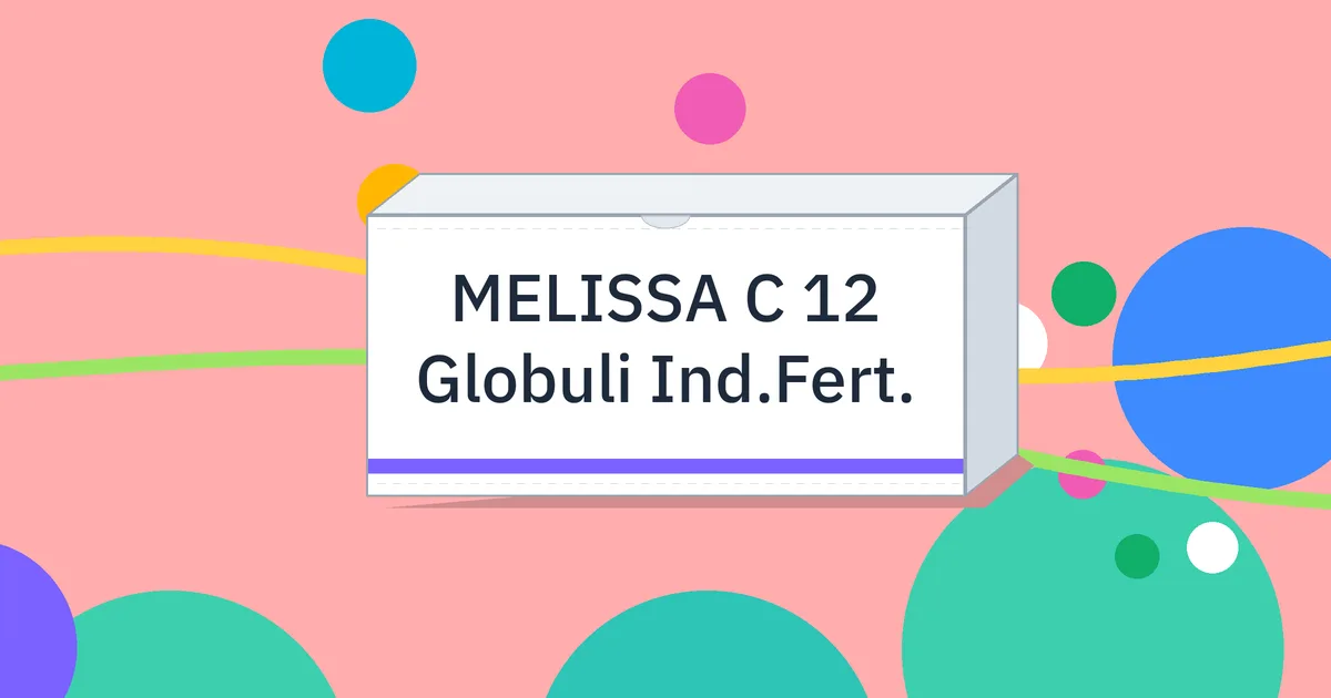 Symbolbild: Packung mit der Aufschrift MELISSA C 12 Globuli Ind.Fert. (PZN 17697643) – Verfügbarkeit und Bezug in Apotheken in Frankfurt am Main