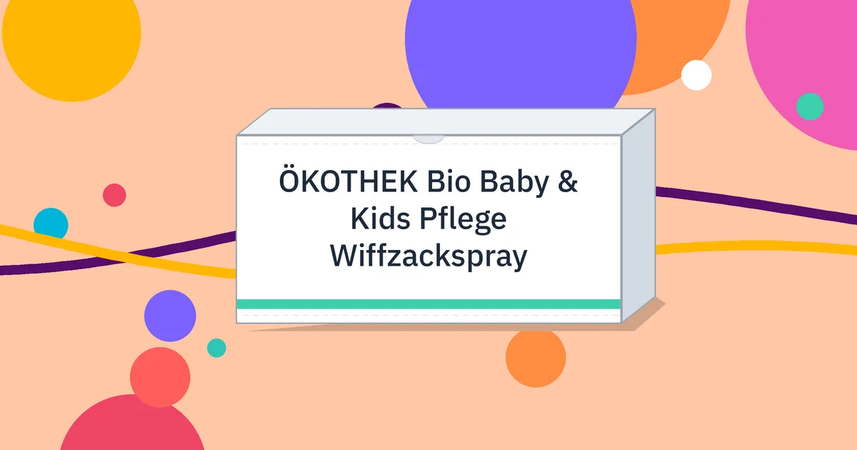 Symbolbild: Packung mit der Aufschrift ÖKOTHEK Bio Baby & Kids Pflege Wiffzackspray (PZN 19404220) – Verfügbarkeit und Bezug in Apotheken in Frankfurt am Main