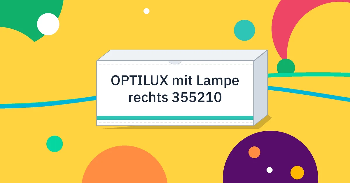 Symbolbild: Packung mit der Aufschrift OPTILUX mit Lampe rechts 355210 (PZN 06628231) – Verfügbarkeit und Bezug in Apotheken in Frankfurt am Main