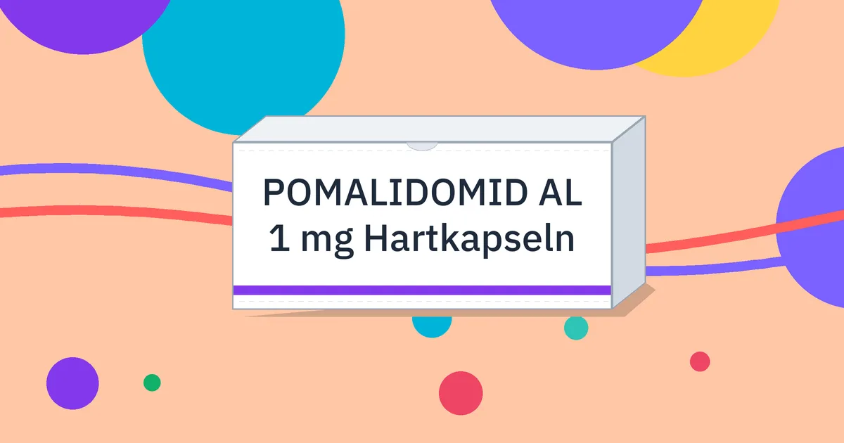 Symbolbild: Packung mit der Aufschrift POMALIDOMID AL 1 mg Hartkapseln (PZN 19541141) – Verfügbarkeit und Bezug in Apotheken in Frankfurt am Main