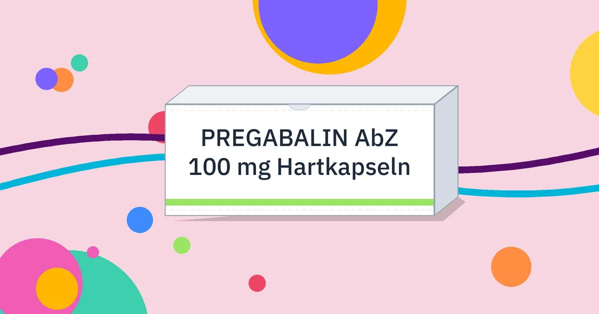 Symbolbild: Packung mit der Aufschrift PREGABALIN AbZ 100 mg Hartkapseln (PZN 10327009) – Verfügbarkeit und Bezug in Apotheken in Frankfurt am Main