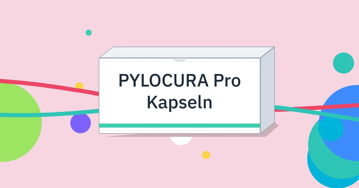 Symbolbild: Packung mit der Aufschrift PYLOCURA Pro Kapseln (PZN 18848995) – Verfügbarkeit und Bezug in Apotheken in Frankfurt am Main