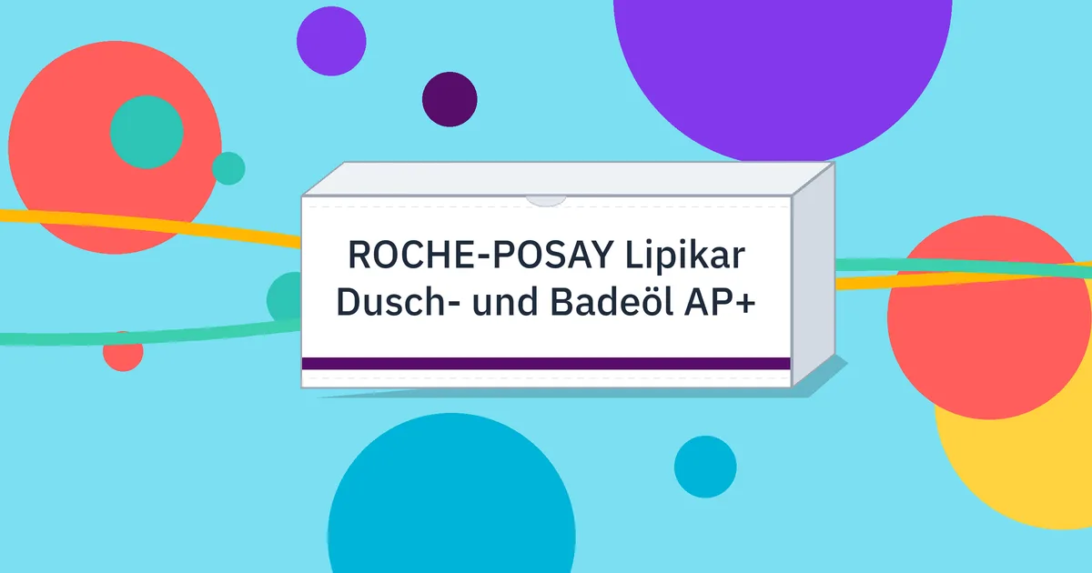 Symbolbild: Packung mit der Aufschrift ROCHE-POSAY Lipikar Dusch- und Badeöl AP+ (PZN 15308838) – Verfügbarkeit und Bezug in Apotheken in Frankfurt am Main