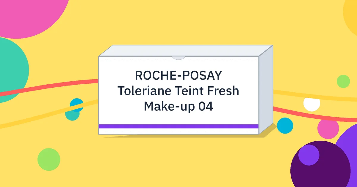 Symbolbild: Packung mit der Aufschrift ROCHE-POSAY Toleriane Teint Fresh Make-up 04 (PZN 01828669) – Verfügbarkeit und Bezug in Apotheken in Frankfurt am Main