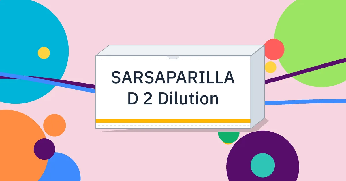 Symbolbild: Packung mit der Aufschrift SARSAPARILLA D 2 Dilution (PZN 02621522) – Verfügbarkeit und Bezug in Apotheken in Frankfurt am Main