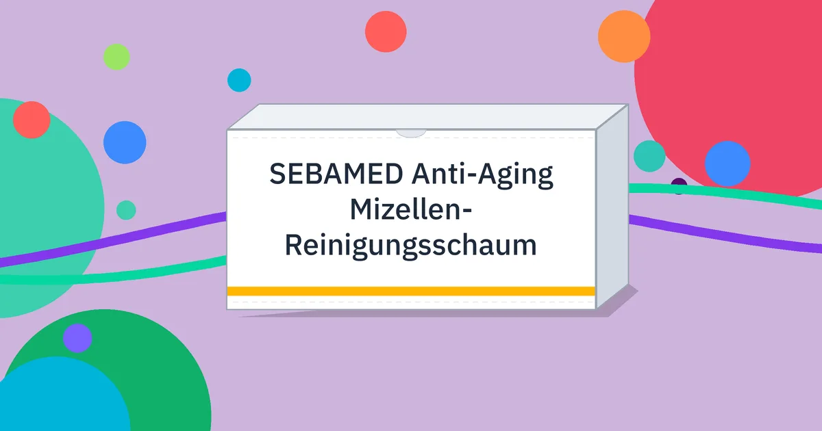 Symbolbild: Packung mit der Aufschrift SEBAMED Anti-Aging Mizellen-Reinigungsschaum (PZN 19186929) – Verfügbarkeit und Bezug in Apotheken in Frankfurt am Main