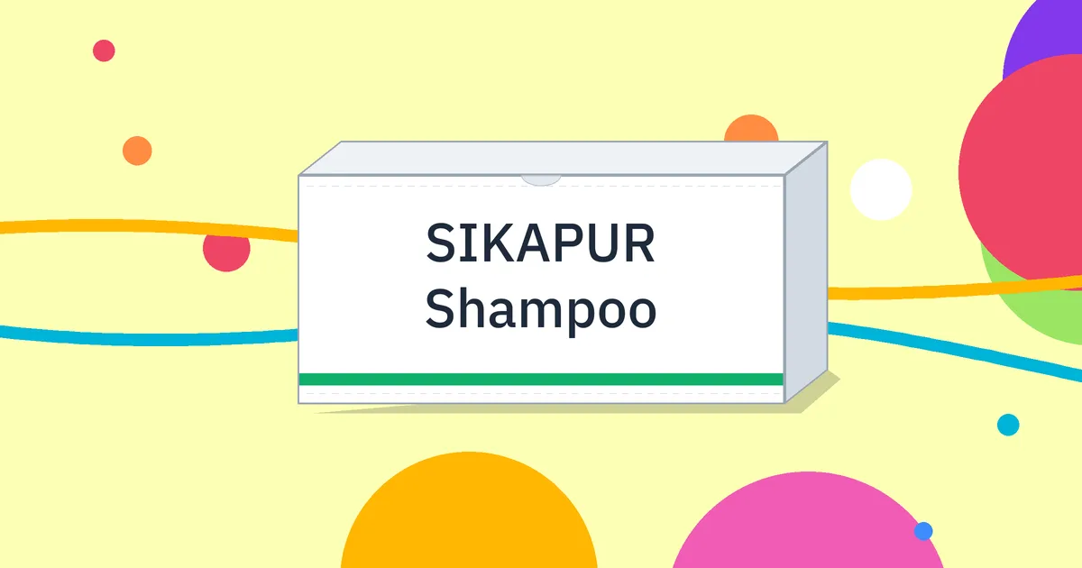 Symbolbild: Packung mit der Aufschrift SIKAPUR Shampoo (PZN 12856226) – Verfügbarkeit und Bezug in Apotheken in Frankfurt am Main