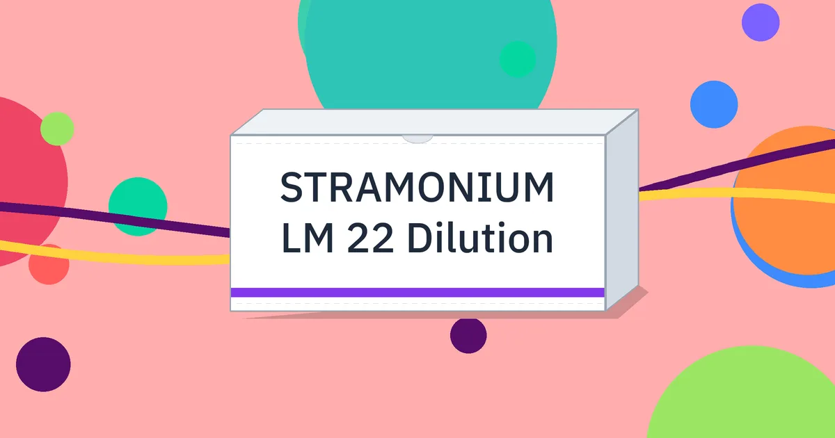 Symbolbild: Packung mit der Aufschrift STRAMONIUM LM 22 Dilution (PZN 13201941) – Verfügbarkeit und Bezug in Apotheken in Frankfurt am Main