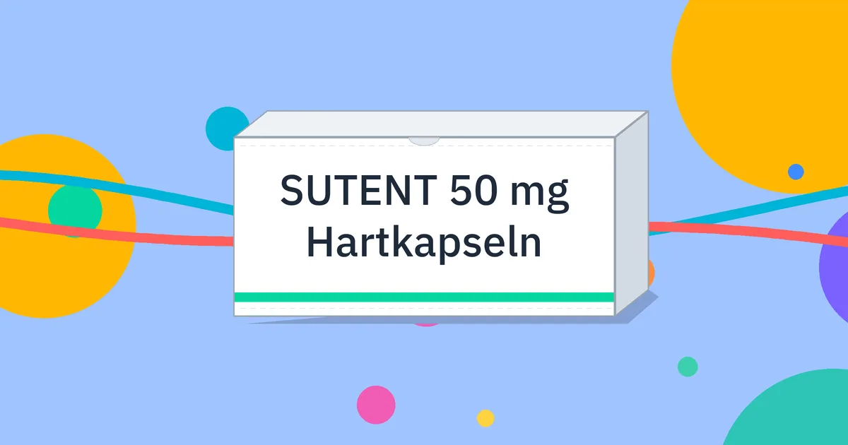 Symbolbild: Packung mit der Aufschrift SUTENT 50 mg Hartkapseln (PZN 14179072) – Verfügbarkeit und Bezug in Apotheken in Frankfurt am Main