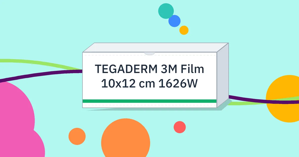 Symbolbild: Packung mit der Aufschrift TEGADERM 3M Film 10x12 cm 1626W (PZN 09612696) – Verfügbarkeit und Bezug in Apotheken in Frankfurt am Main