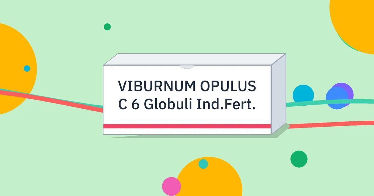 Symbolbild: Packung mit der Aufschrift VIBURNUM OPULUS C 6 Globuli Ind.Fert. (PZN 17666430) – Verfügbarkeit und Bezug in Apotheken in Frankfurt am Main