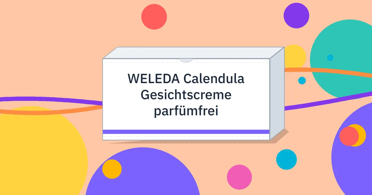 Symbolbild: Packung mit der Aufschrift WELEDA Calendula Gesichtscreme parfümfrei (PZN 19728299) – Verfügbarkeit und Bezug in Apotheken in Frankfurt am Main