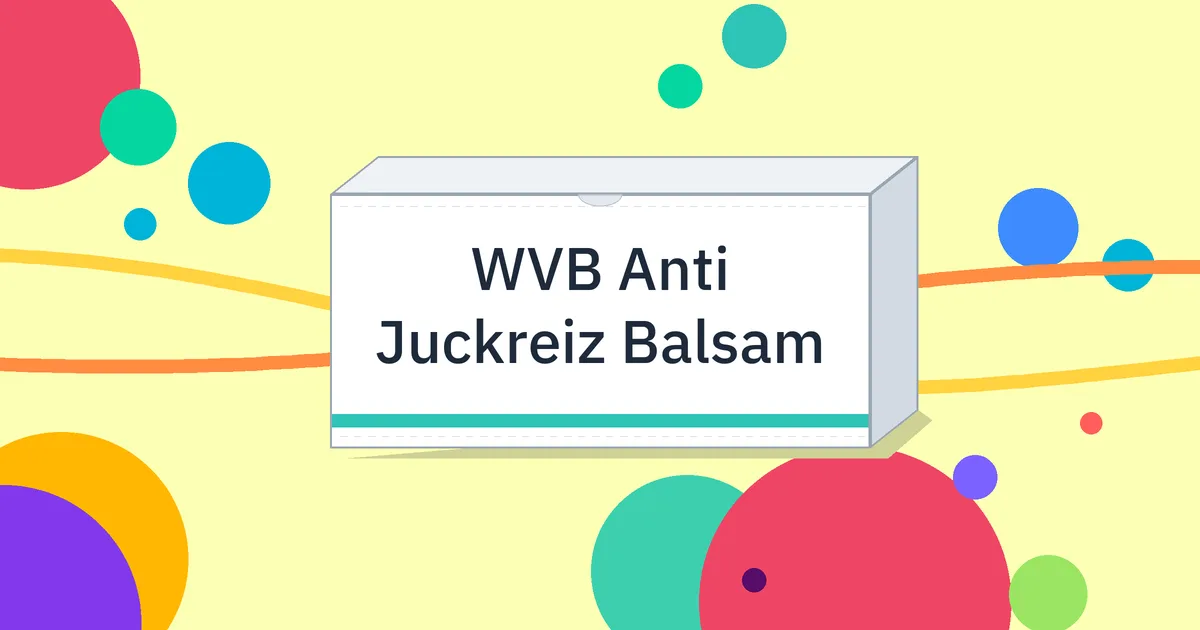 Symbolbild: Packung mit der Aufschrift WVB Anti Juckreiz Balsam (PZN 18780004) – Verfügbarkeit und Bezug in Apotheken in Frankfurt am Main