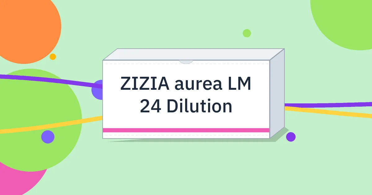 Symbolbild: Packung mit der Aufschrift ZIZIA aurea LM 24 Dilution (PZN 13303848) – Verfügbarkeit und Bezug in Apotheken in Frankfurt am Main