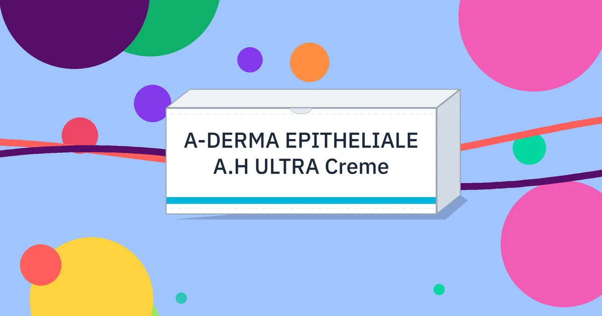 Symbolbild: Packung mit der Aufschrift A-DERMA EPITHELIALE A.H ULTRA Creme (PZN 14289665) – Verfügbarkeit und Bezug in Apotheken in Frankfurt am Main