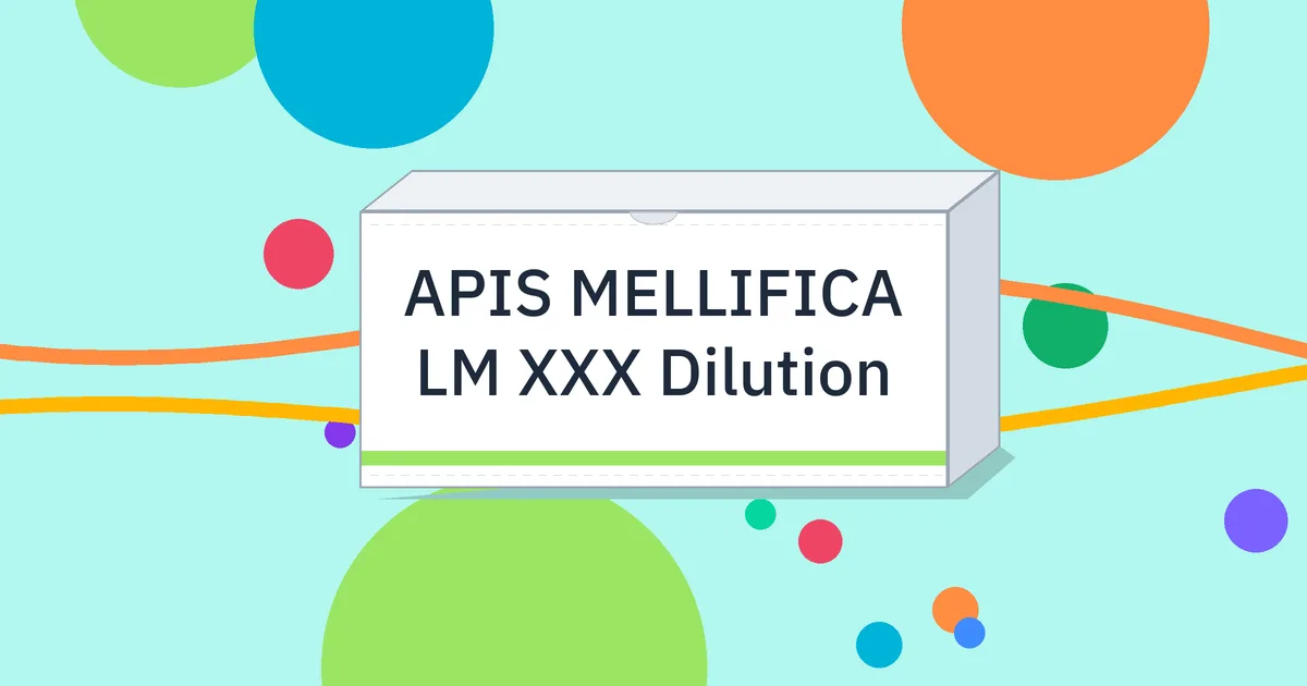 Symbolbild: Packung mit der Aufschrift APIS MELLIFICA LM XXX Dilution (PZN 02673594) – Verfügbarkeit und Bezug in Apotheken in Frankfurt am Main