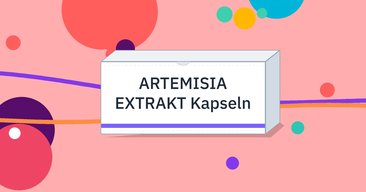 Symbolbild: Packung mit der Aufschrift ARTEMISIA EXTRAKT Kapseln (PZN 18193376) – Verfügbarkeit und Bezug in Apotheken in Frankfurt am Main
