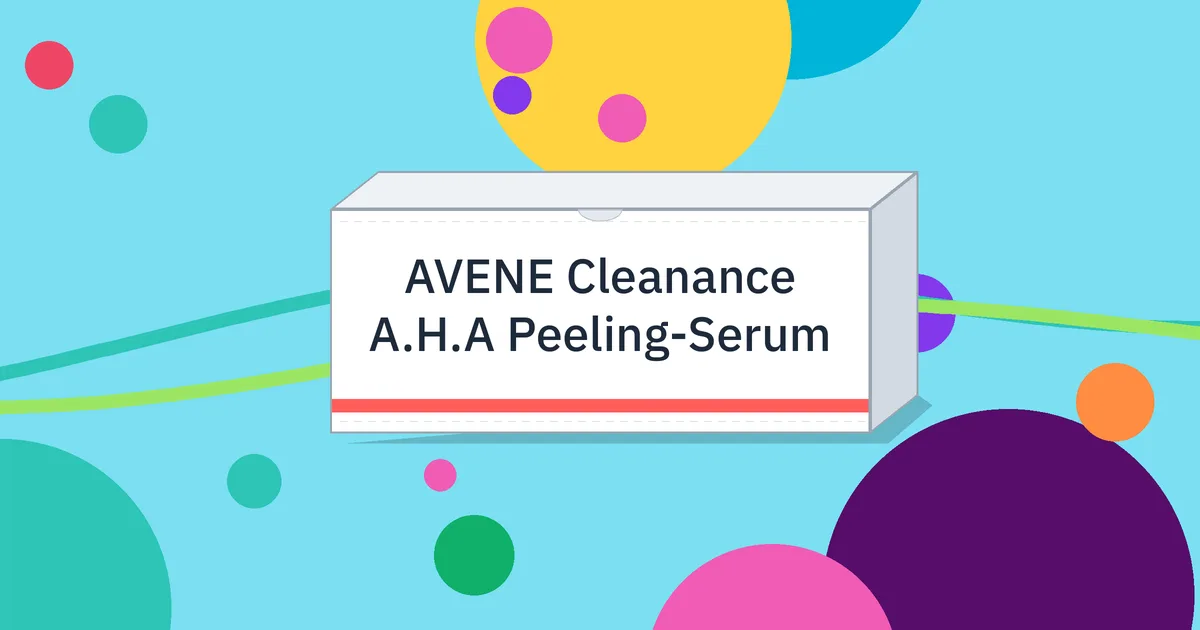 Symbolbild: Packung mit der Aufschrift AVENE Cleanance A.H.A Peeling-Serum (PZN 18272940) – Verfügbarkeit und Bezug in Apotheken in Frankfurt am Main