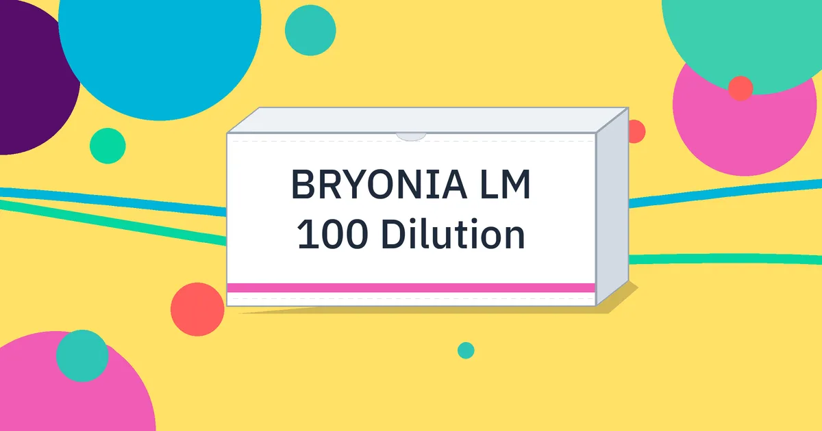 Symbolbild: Packung mit der Aufschrift BRYONIA LM 100 Dilution (PZN 12797268) – Verfügbarkeit und Bezug in Apotheken in Frankfurt am Main