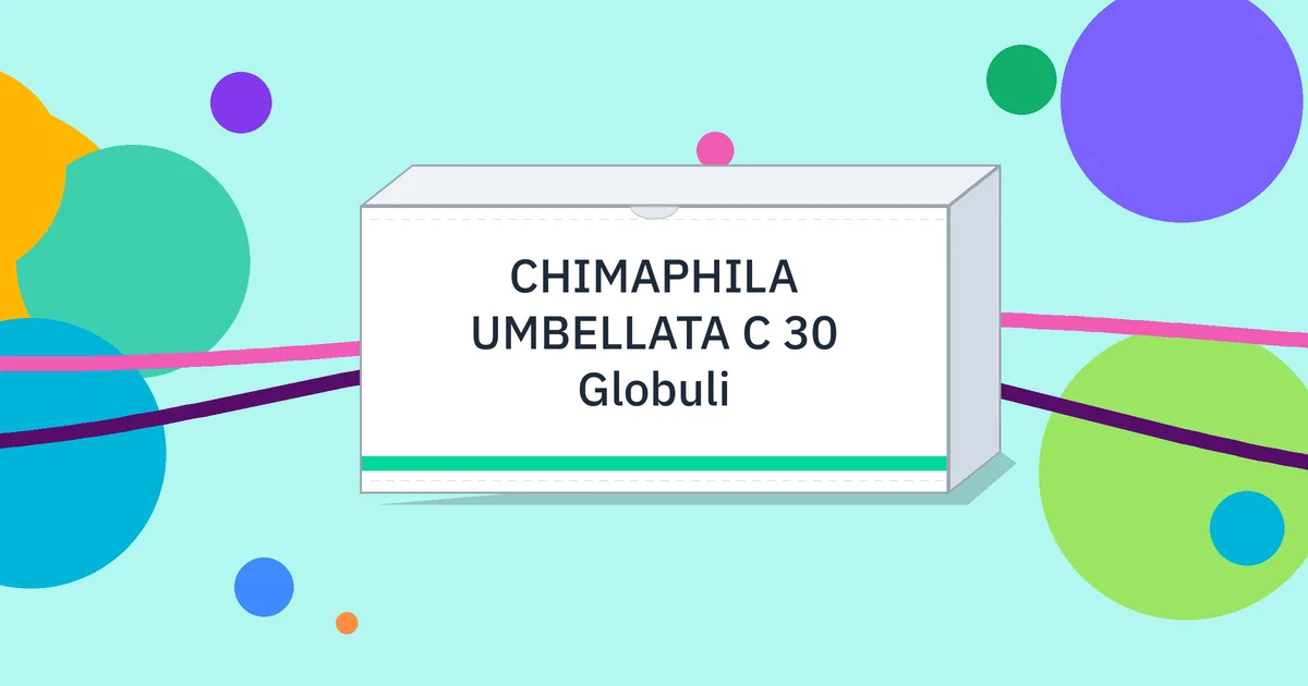 Symbolbild: Packung mit der Aufschrift CHIMAPHILA UMBELLATA C 30 Globuli (PZN 16689995) – Verfügbarkeit und Bezug in Apotheken in Frankfurt am Main
