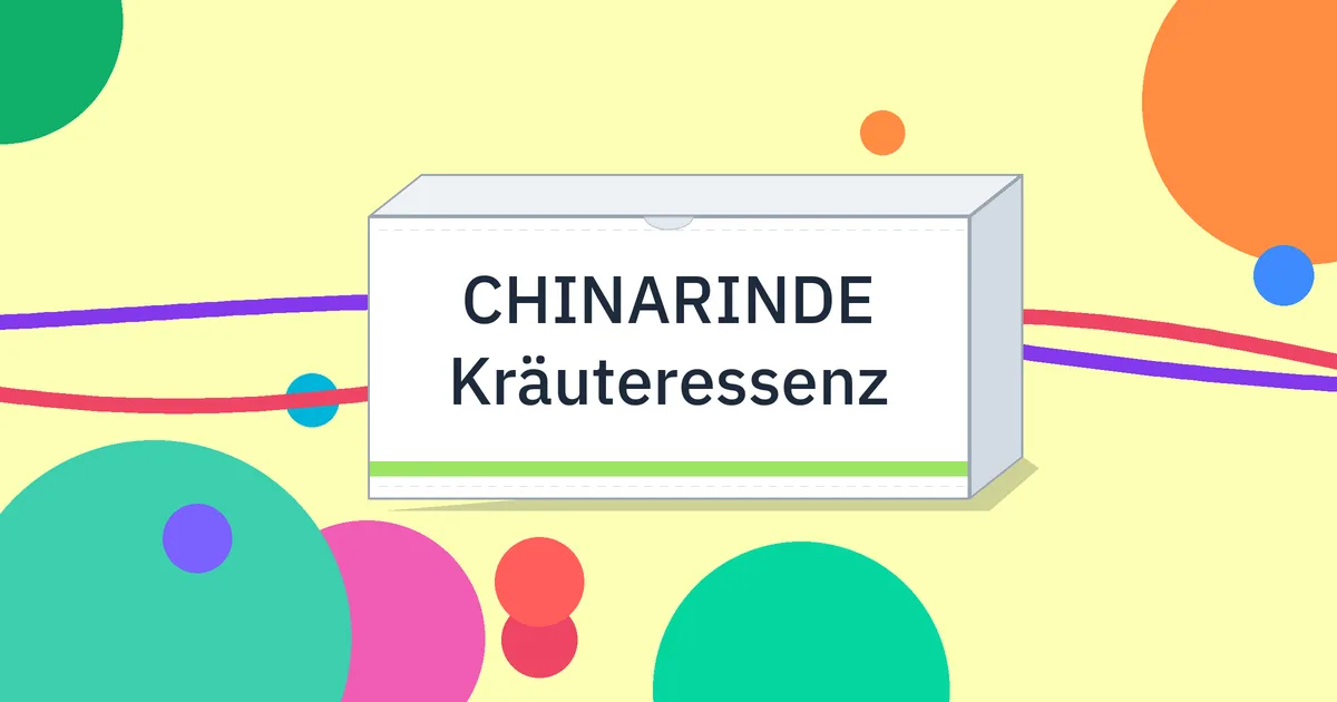 Symbolbild: Packung mit der Aufschrift CHINARINDE Kräuteressenz (PZN 13819670) – Verfügbarkeit und Bezug in Apotheken in Frankfurt am Main