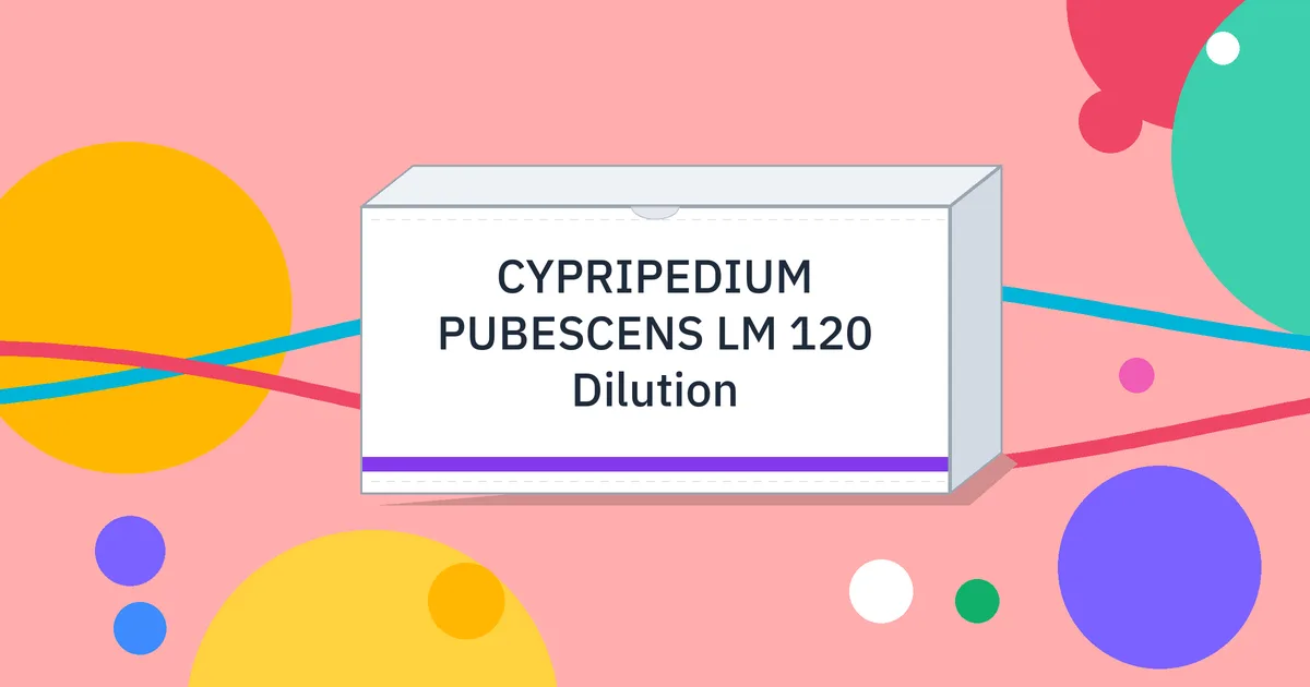 Symbolbild: Packung mit der Aufschrift CYPRIPEDIUM PUBESCENS LM 120 Dilution (PZN 13460370) – Verfügbarkeit und Bezug in Apotheken in Frankfurt am Main