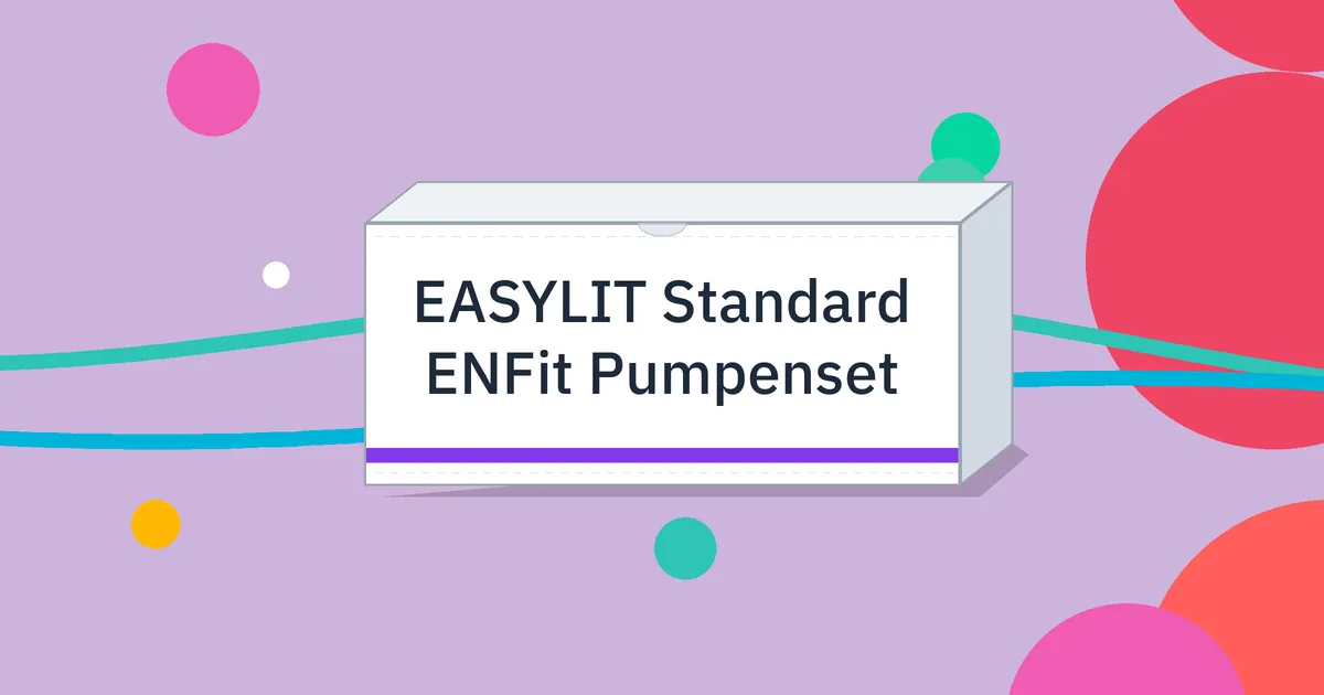 Symbolbild: Packung mit der Aufschrift EASYLIT Standard ENFit Pumpenset (PZN 13965727) – Verfügbarkeit und Bezug in Apotheken in Frankfurt am Main