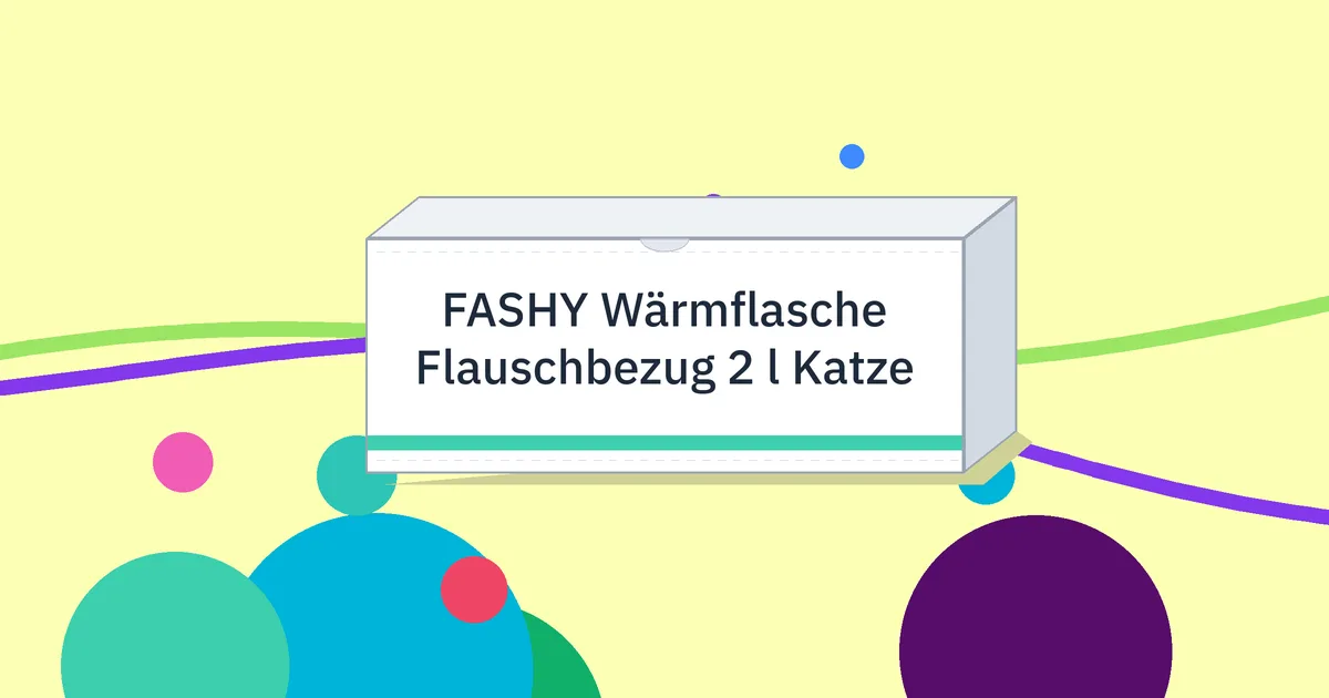 Symbolbild: Packung mit der Aufschrift FASHY Wärmflasche Flauschbezug 2 l Katze (PZN 19137121) – Verfügbarkeit und Bezug in Apotheken in Frankfurt am Main