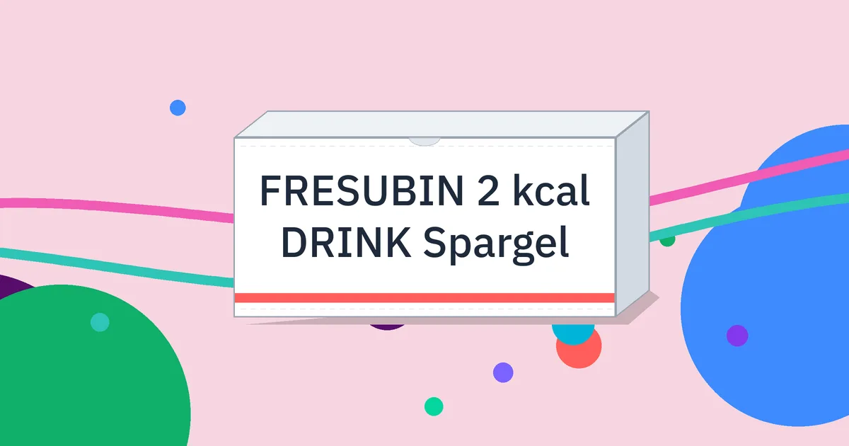 Symbolbild: Packung mit der Aufschrift FRESUBIN 2 kcal DRINK Spargel (PZN 13710720) – Verfügbarkeit und Bezug in Apotheken in Frankfurt am Main
