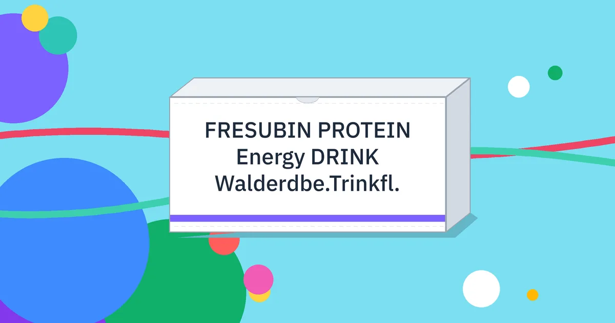 Symbolbild: Packung mit der Aufschrift FRESUBIN PROTEIN Energy DRINK Walderdbe.Trinkfl. (PZN 19750235) – Verfügbarkeit und Bezug in Apotheken in Frankfurt am Main