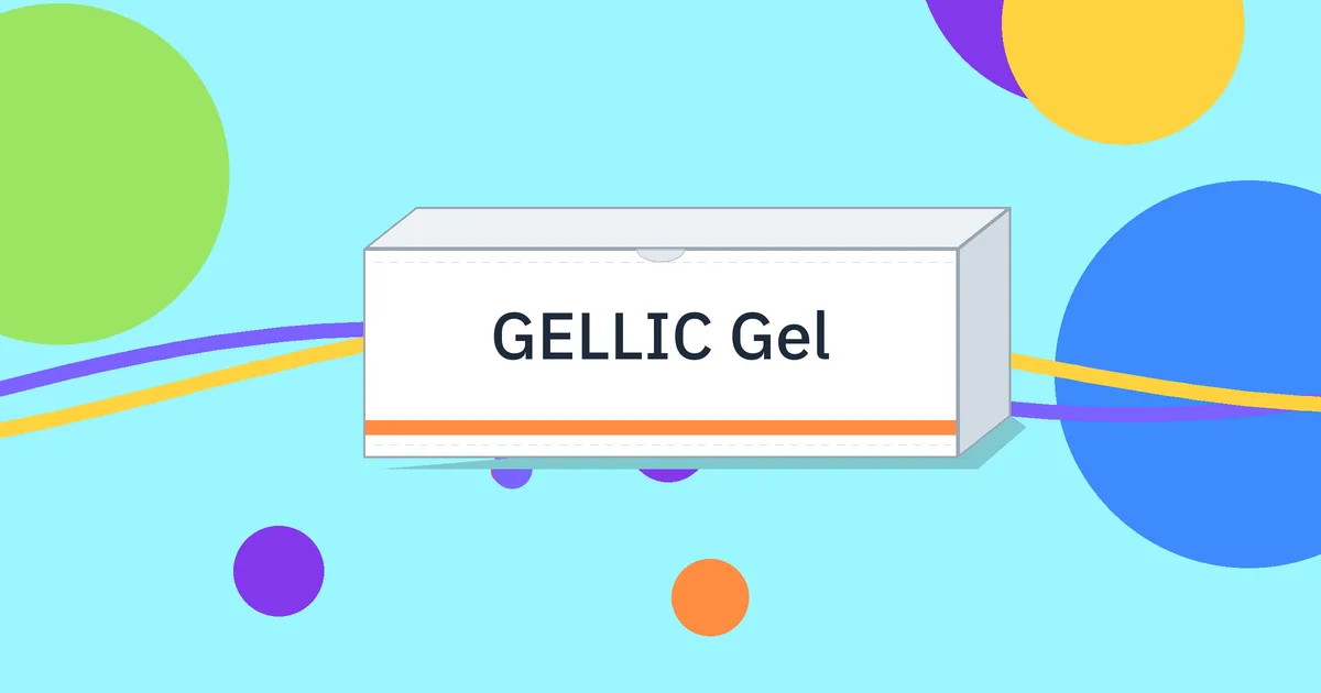 Symbolbild: Packung mit der Aufschrift GELLIC Gel (PZN 20371069) – Verfügbarkeit und Bezug in Apotheken in Frankfurt am Main