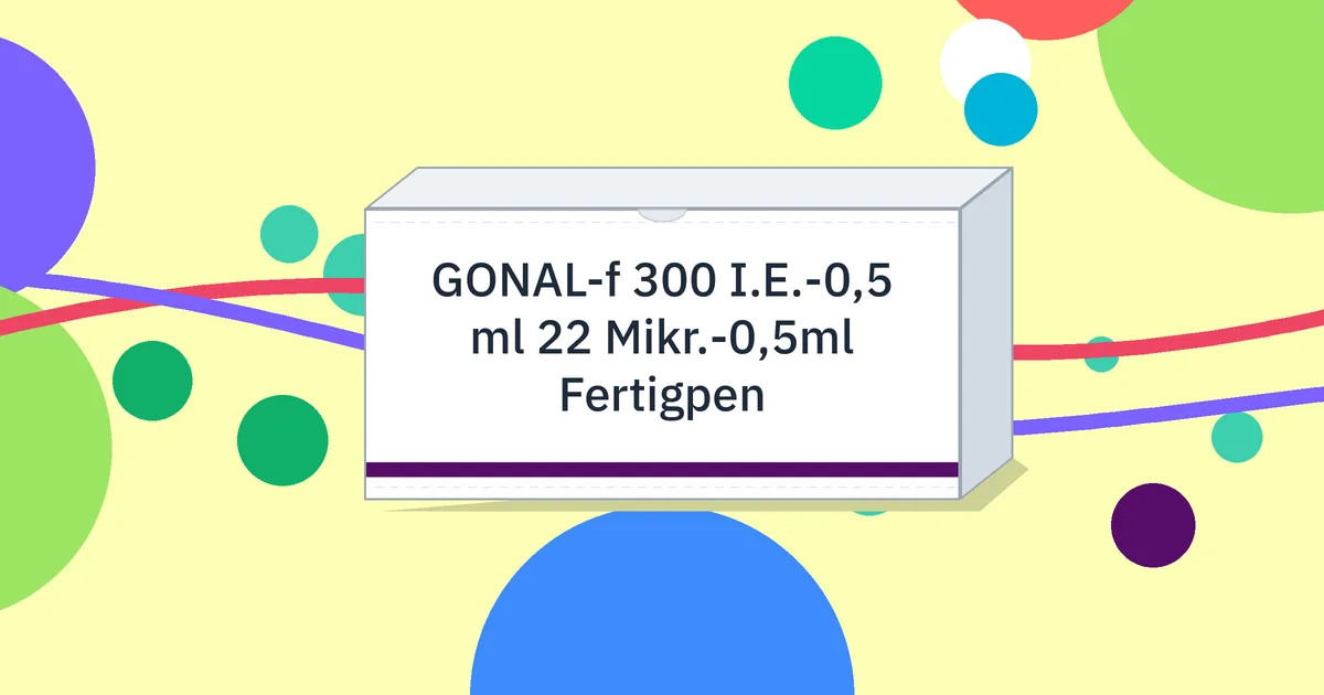 Symbolbild: Packung mit der Aufschrift GONAL-f 300 I.E.-0,5 ml 22 Mikr.-0,5ml Fertigpen (PZN 11512884) – Verfügbarkeit und Bezug in Apotheken in Frankfurt am Main