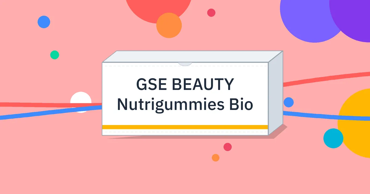 Symbolbild: Packung mit der Aufschrift GSE BEAUTY Nutrigummies Bio (PZN 18324163) – Verfügbarkeit und Bezug in Apotheken in Frankfurt am Main