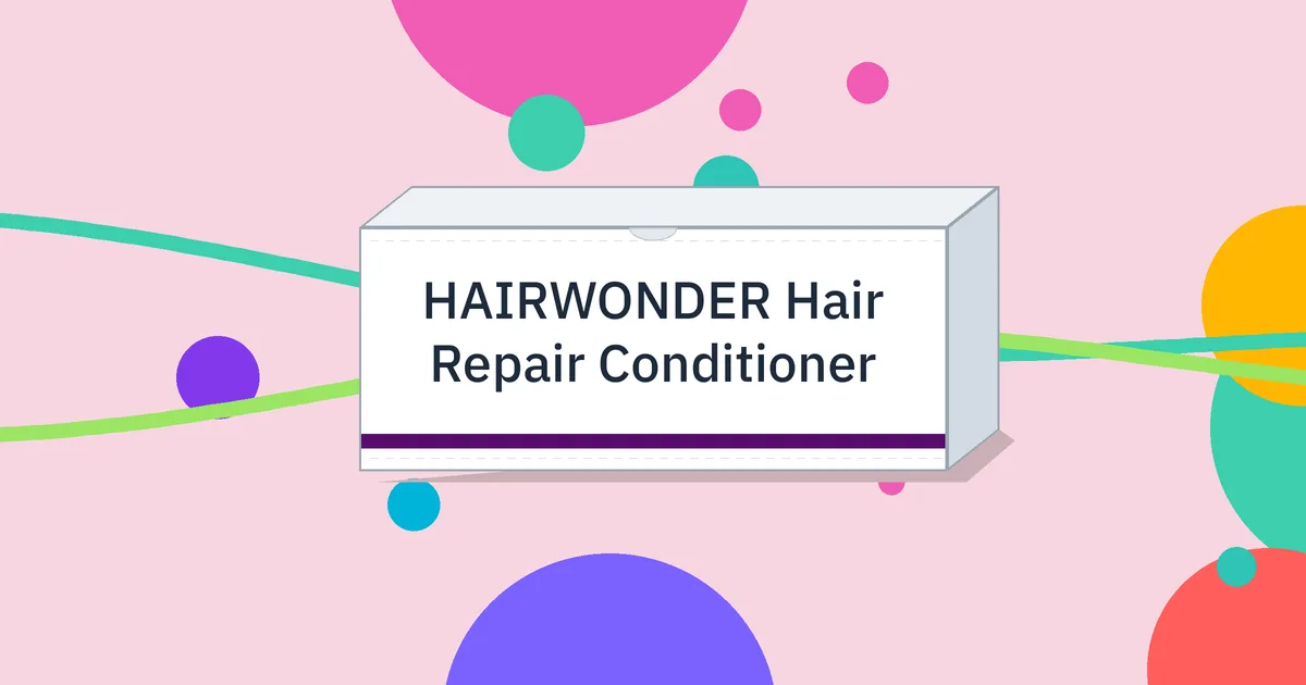 Symbolbild: Packung mit der Aufschrift HAIRWONDER Hair Repair Conditioner (PZN 09300123) – Verfügbarkeit und Bezug in Apotheken in Frankfurt am Main
