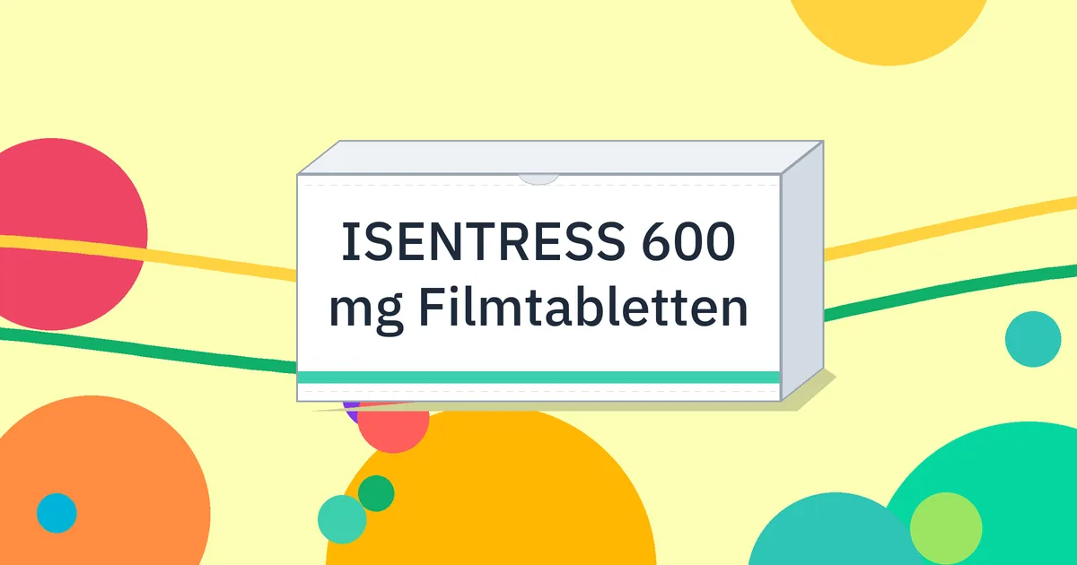Symbolbild: Packung mit der Aufschrift ISENTRESS 600 mg Filmtabletten (PZN 16913412) – Verfügbarkeit und Bezug in Apotheken in Frankfurt am Main