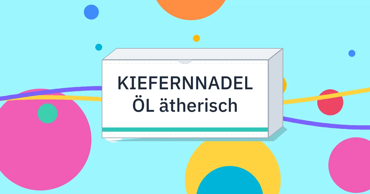 Symbolbild: Packung mit der Aufschrift KIEFERNNADEL ÖL ätherisch (PZN 15236783) – Verfügbarkeit und Bezug in Apotheken in Frankfurt am Main