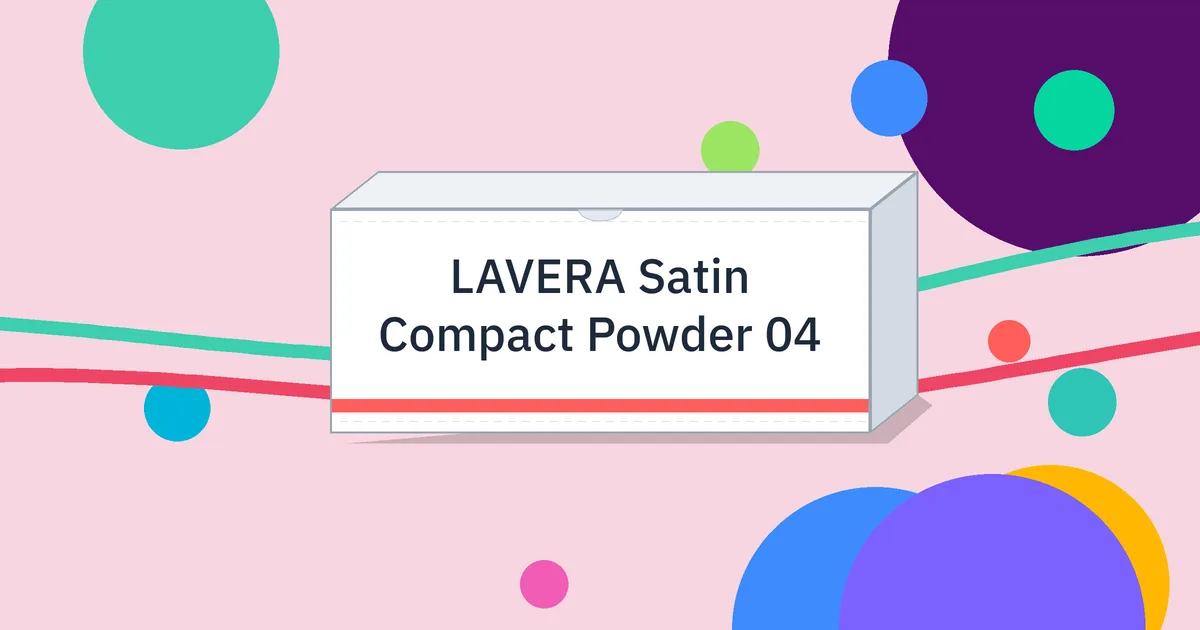Symbolbild: Packung mit der Aufschrift LAVERA Satin Compact Powder 04 (PZN 19925373) – Verfügbarkeit und Bezug in Apotheken in Frankfurt am Main