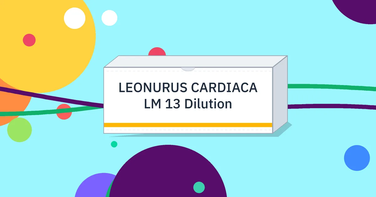 Symbolbild: Packung mit der Aufschrift LEONURUS CARDIACA LM 13 Dilution (PZN 13525922) – Verfügbarkeit und Bezug in Apotheken in Frankfurt am Main