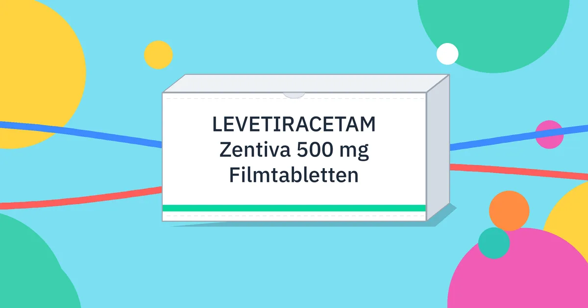 Symbolbild: Packung mit der Aufschrift LEVETIRACETAM Zentiva 500 mg Filmtabletten (PZN 09199233) – Verfügbarkeit und Bezug in Apotheken in Frankfurt am Main