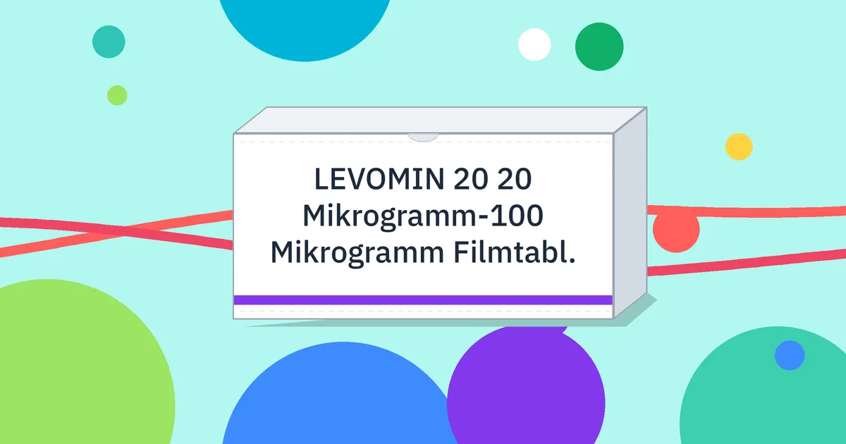 Symbolbild: Packung mit der Aufschrift LEVOMIN 20 20 Mikrogramm-100 Mikrogramm Filmtabl. (PZN 10020825) – Verfügbarkeit und Bezug in Apotheken in Frankfurt am Main